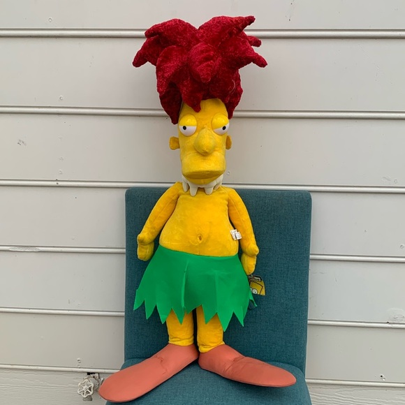 Simpsons | Toys | The Simpsons Sideshow Bob Caveman 32 Stuffed Plush ...